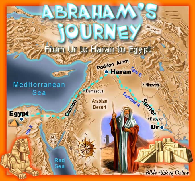 Abraham's Journey - Kids Maps